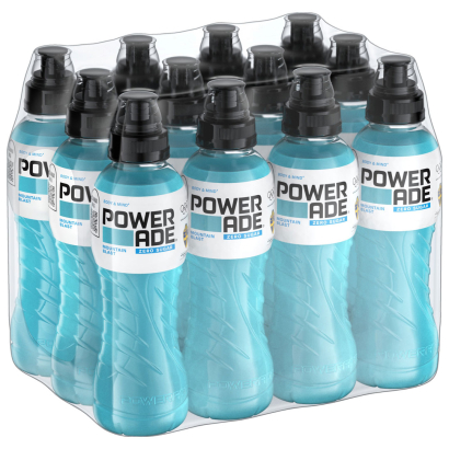 Köp 12 x Powerade 500 ml Mountain Blast ZERO | Billigt & Snabb leverans ...