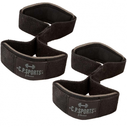 C.P. Sports Figure 8 Straps - Closed Loop Quick Straps, Black ...