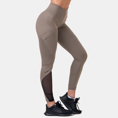Köp NEBBIA Fit & Smart High Waist Tights Mocha | Billigt & Snabb ...