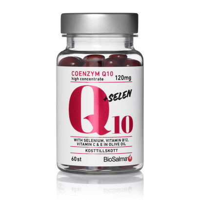 Köp BioSalma Q10 Coenzym 120mg + selen 60 caps | Snabb leverans ...