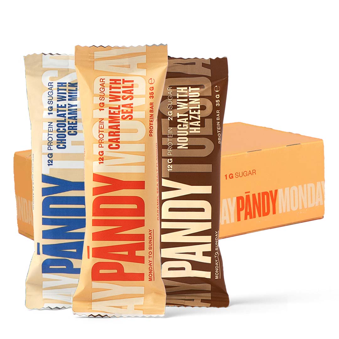 18 x Pandy Protein Candy Bar 35g - Mixlåda - Proteinbolaget.se