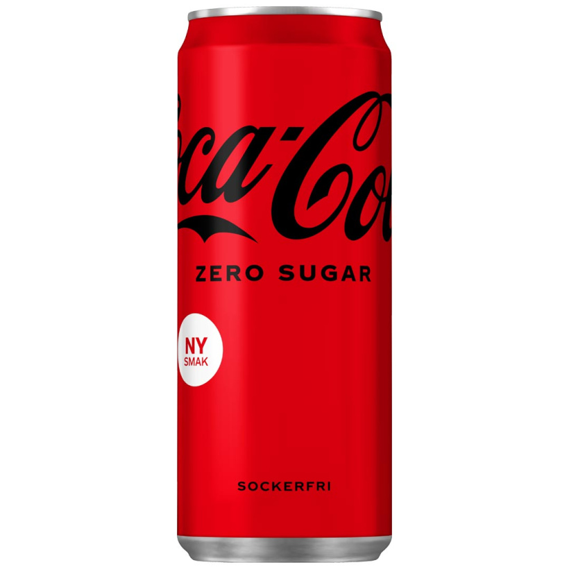 Coca-Cola Zero, 330ml | Prisgaranti & Fri retur | Proteinbolaget